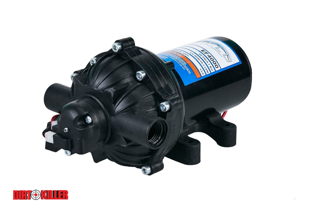 Everflo Pump EF1000 12V/4A MAX 1.0GPM 40PSI | Dirt Killer